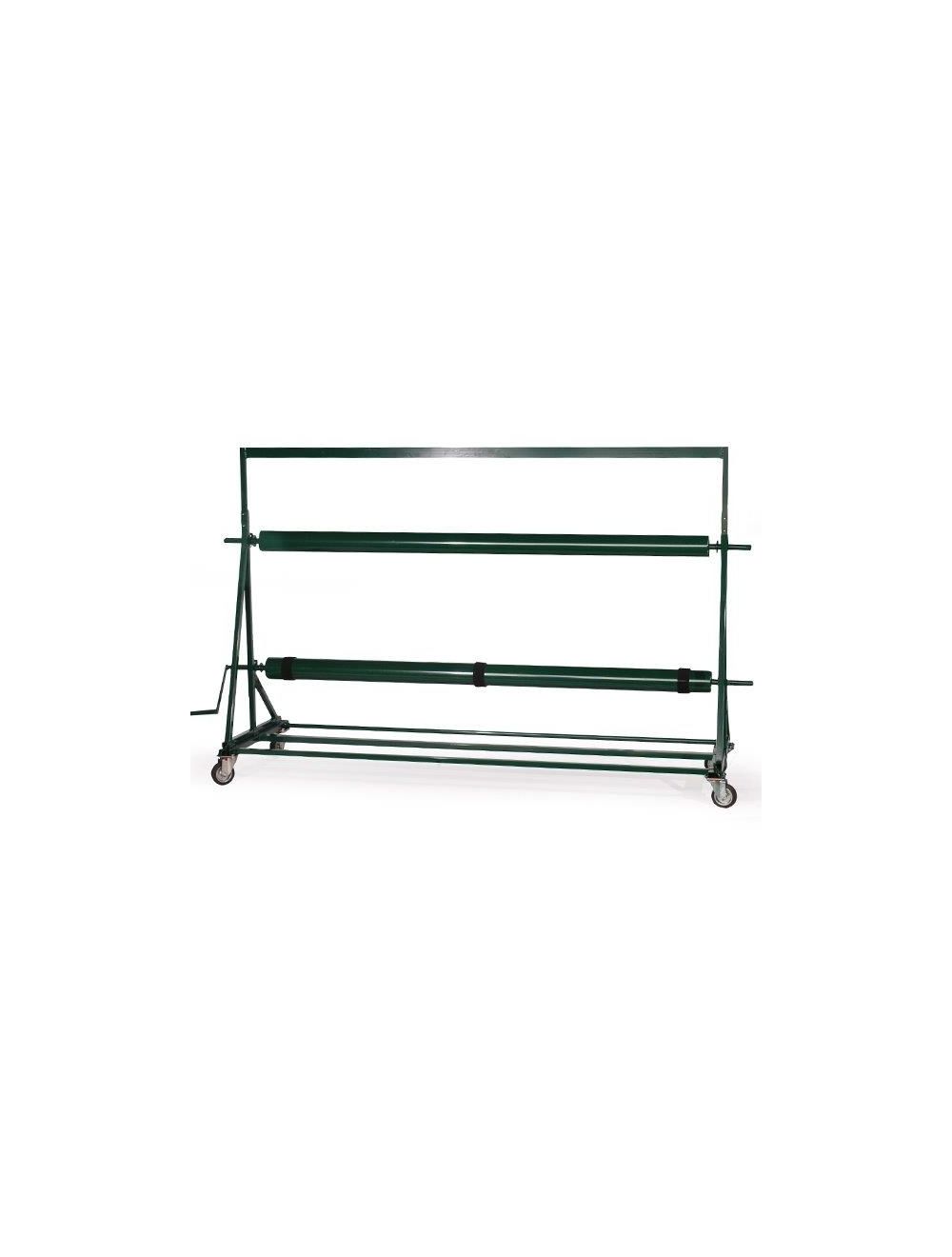 Short Mat Bowls Handling Unit for Two Carpets